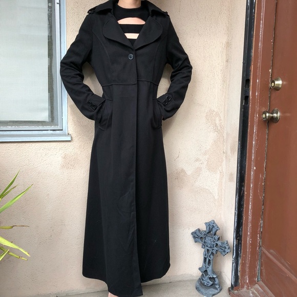 Jackets & Coats | Long Black Springfall Coat | Poshmark